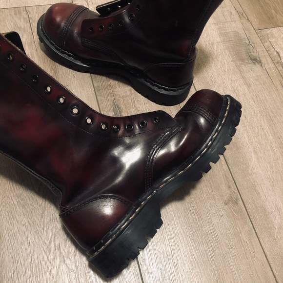 GRIPFAST | Shoes | Gripfast Burgundy Ruboff 4 Eye Steel Toe Capped ...